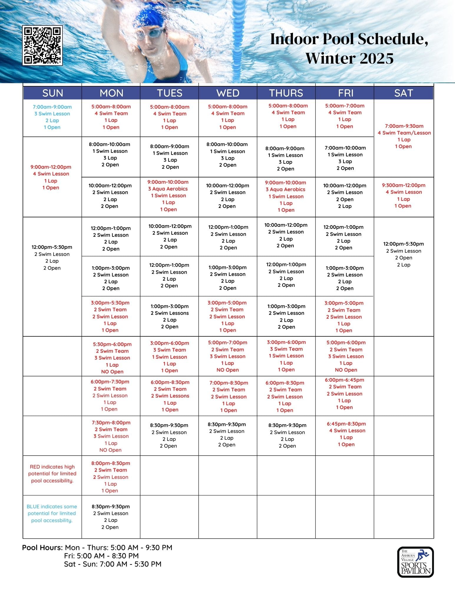 Aquatics - Ashburn Village Sports Pavilion