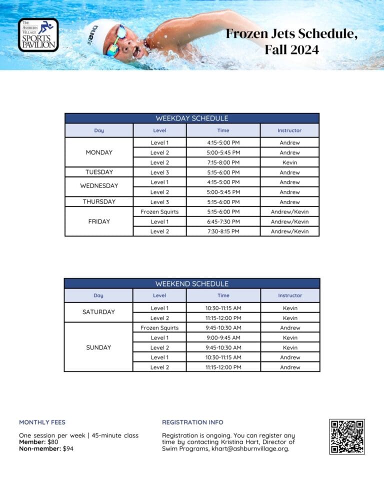 Aquatics - Ashburn Village Sports Pavilion